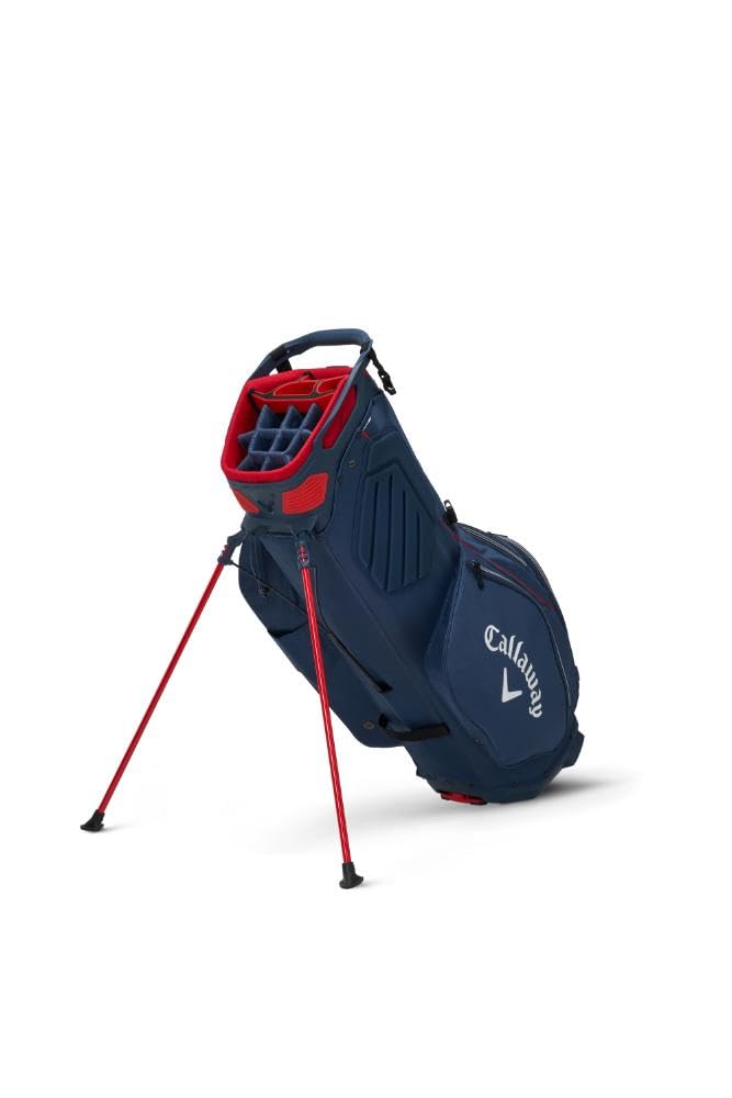 Callaway Golf 2022 Fairway 14 Stand Bag, Navy/Red/USA Color, Large