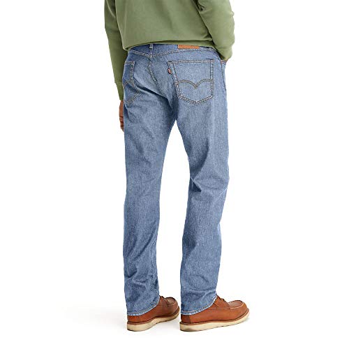 Levi's Men's 505 Regular Fit Jeans (Seasonal), Fremont Crank Bait-Dark Indigo, 32W x 32L