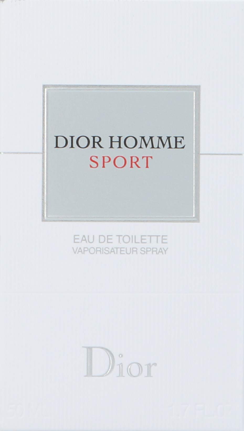 Christian Dior Dior Homme Sport Eau De Toilette Spray 2012 Edition for Men, 1.7 Ounce