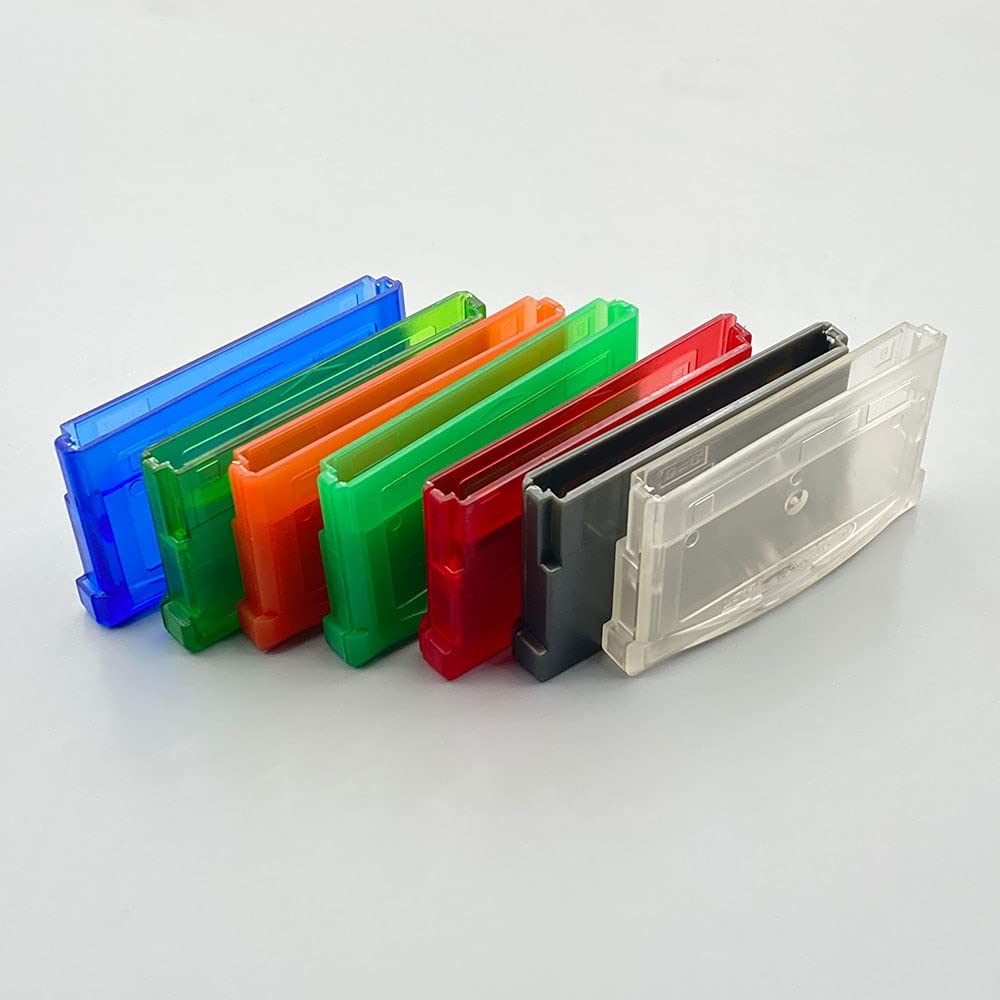 Empty Game Cartridge Shell for Gameboy Advance GBA Case Card Box for GBA GBA SP NDSL NDS GBM (White)