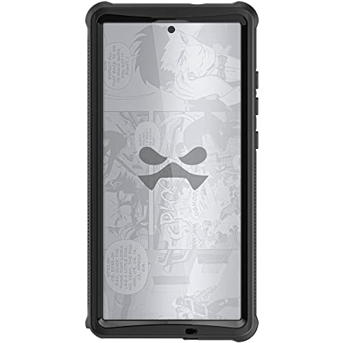 Ghostek NAUTICAL S23 Ultra Case Waterproof with Screen Camera Protector, Belt Clip Holster Rugged Heavy Duty Protective Full Body Phone Covers Designed for 2023 Samsung Galaxy S23 Ultra (6.8") (Black)