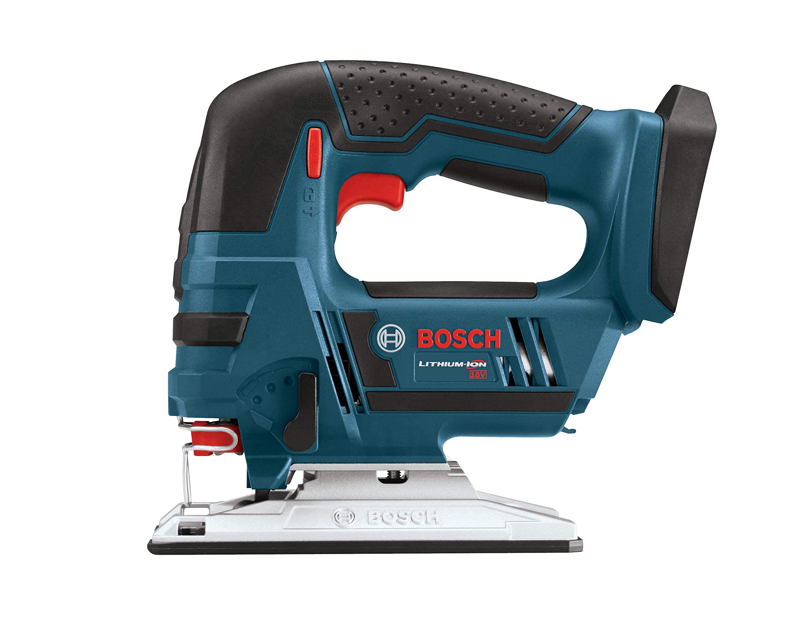 BOSCH 18-Volt Lithium-Ion Cordless Jig Saw Bare Tool JSH180B,Blue (Renewed)