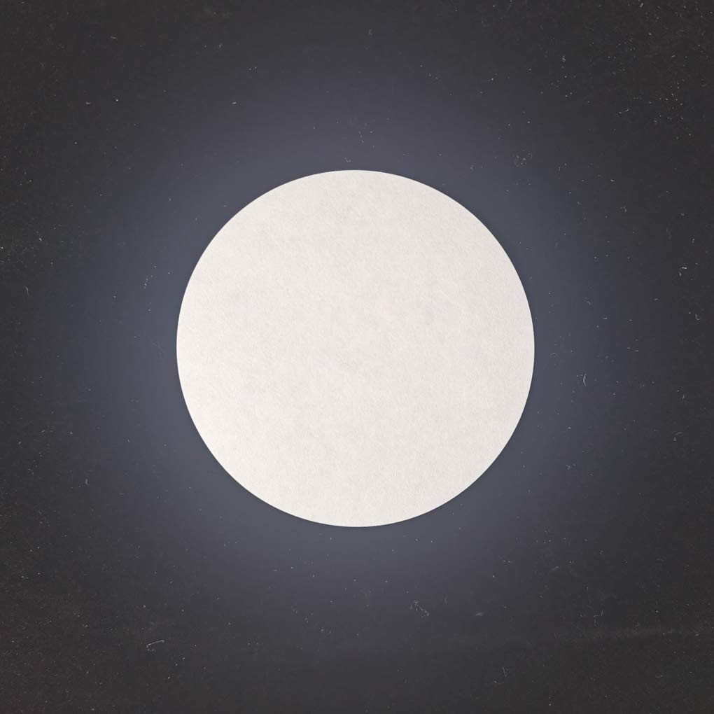 HeyWin 200 Packs Qualitative Filter Paper Chemistry,Diameter of 110mm Filter Paper Circles,Medium Speed,Used in the Vacuum Filter,also for Funnel,etc