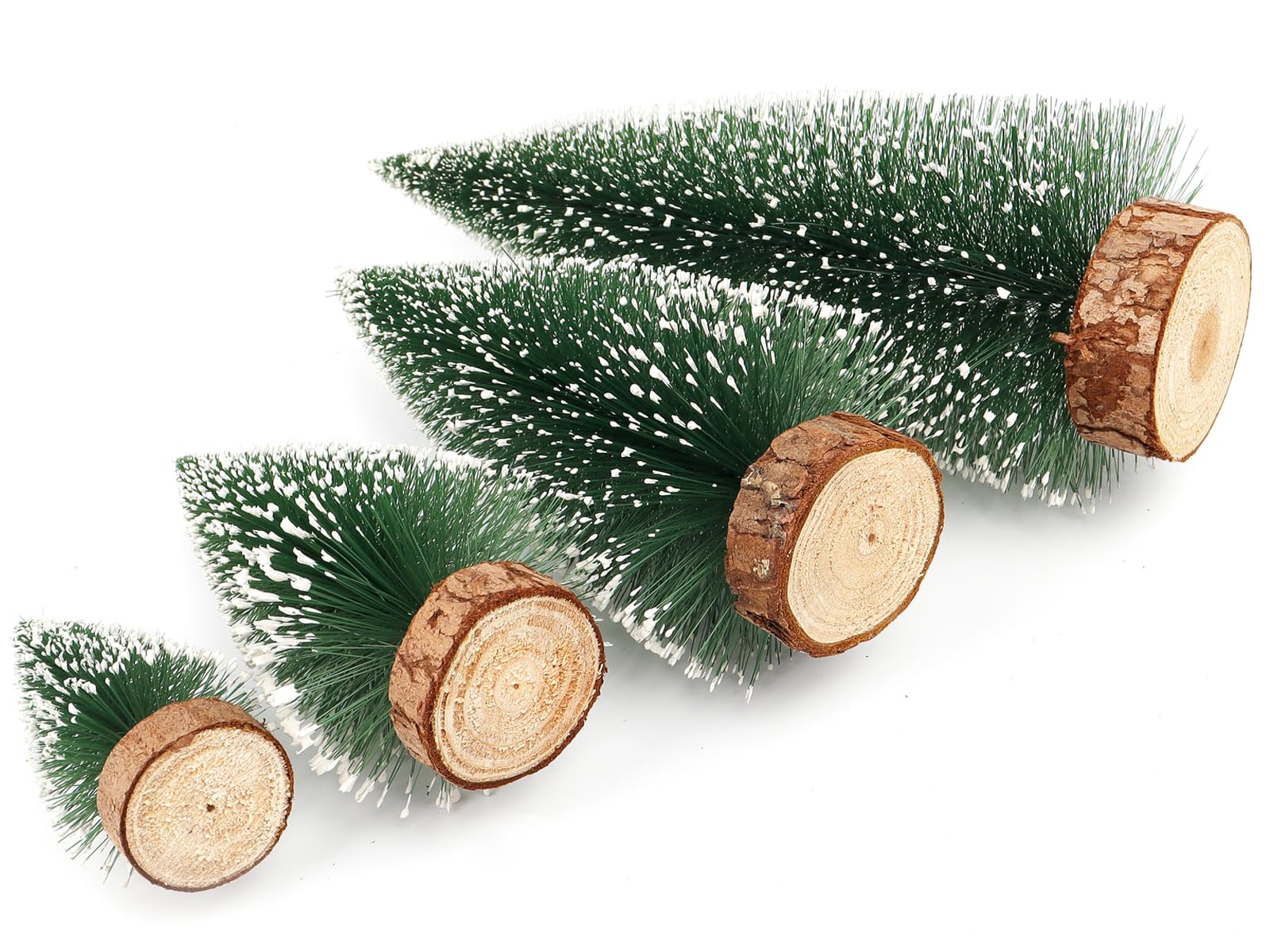 Christmas Decorations Indoor Home Decor, Artificial Mini Christmas Tree, Fake Xmas Trees for Kitchen Mantel Office Bedroom Window Table Top