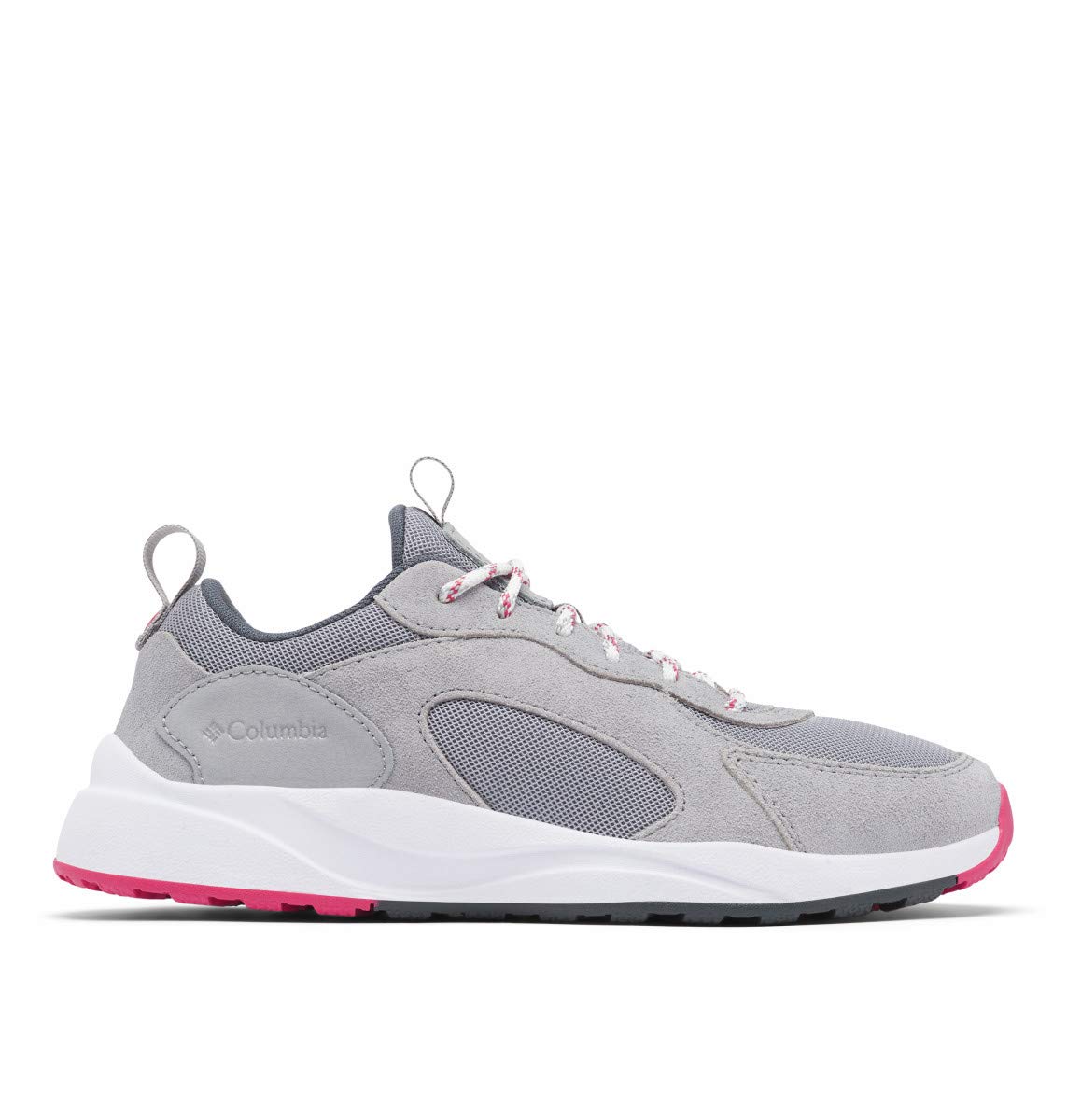 Columbia Women's Pivot Hiking Shoe, Steam/Rouge Pink, 9