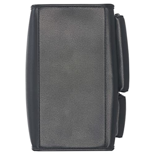 Calvin Klein Ember Organizational Tote, Black/Silver,One Size