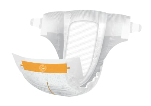 Little Toes Natural Disposable Bamboo Diapers ǀ Premium Quality ǀ Hypoallergenic ǀ Pure Comfort ǀ Eco-Friendly ǀ Sustainable ǀ Size 2-3 Medium ǀ 36 Pack