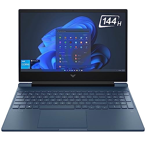 HP Victus Gaming Laptop, 15.6" FHD IPS 144Hz, 13th Gen Intel 8-Core i5-13420H Up to 4.60 GHz, GeForce RTX 3050 6GB, 16GB RAM, 1TB PCIe 4.0, Backlit Keyboard, WiFi 6, HDMI, USB-C, RJ45, Win 11 Pro