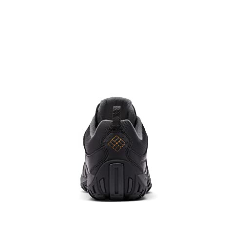Columbia Woodburn 2 Waterproof Men's Low Rise Hiking Shoes, Black (Black/Caramel), 12 US