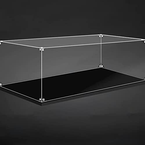 Display Box Compatible with lego 43185 Boun's boat Display Case, Model Collectibles Dustproof Display Case (No Building Block Model) (white background)