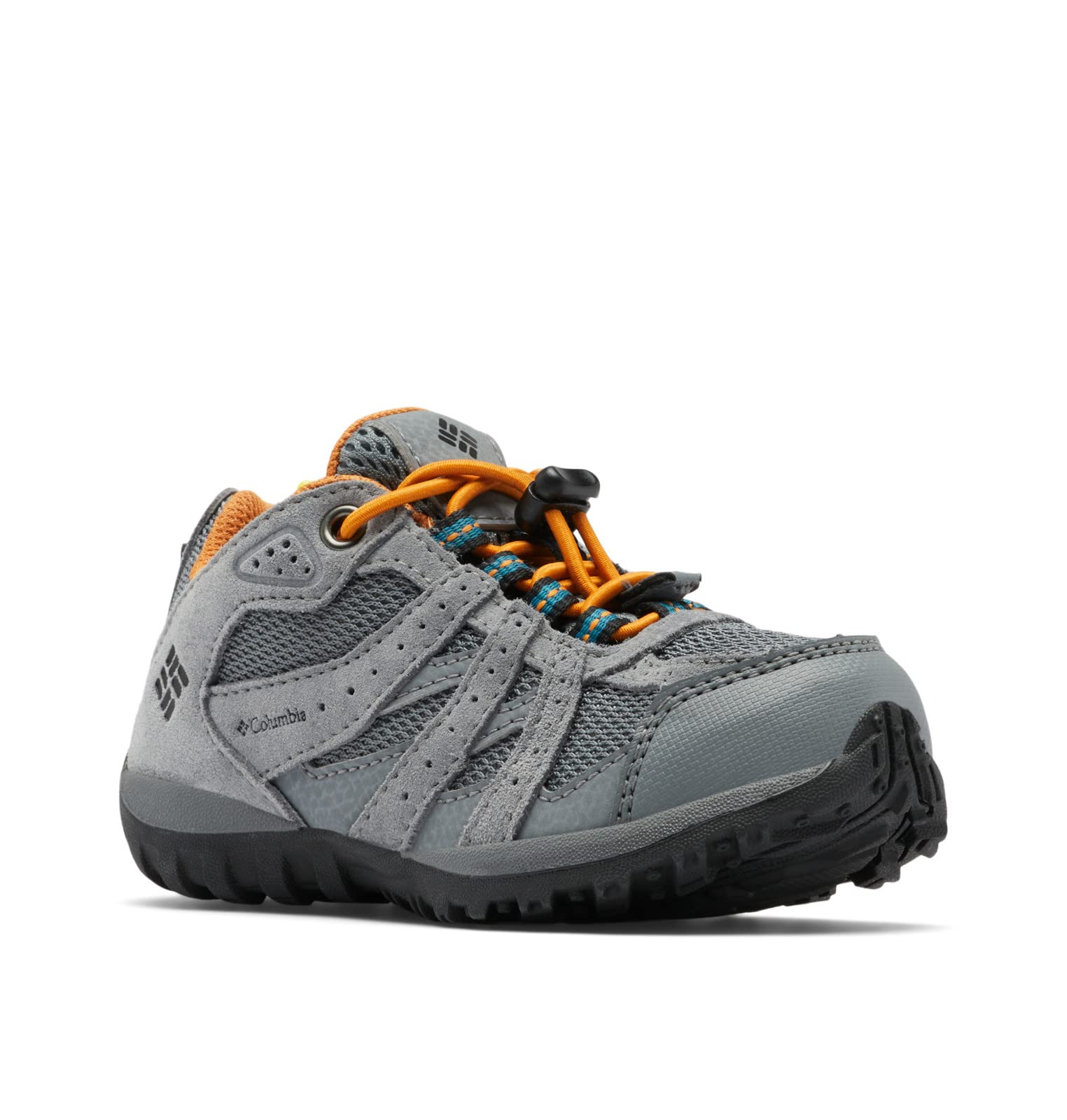 Columbia Youth Unisex Redmond Waterproof, Titanium Grey Steel/Gold Amber, 2