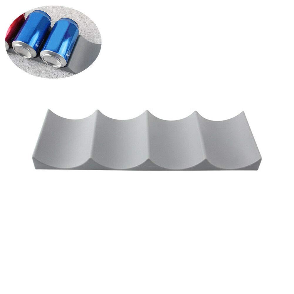 European Style Wine Rack, Plastics Wine Bottle Display Stacking, Wine Holder Storage Organizer for Kitchen Countertops Pantry Fridge Storage Rack 29.3 * 9.8 * 2.3cm