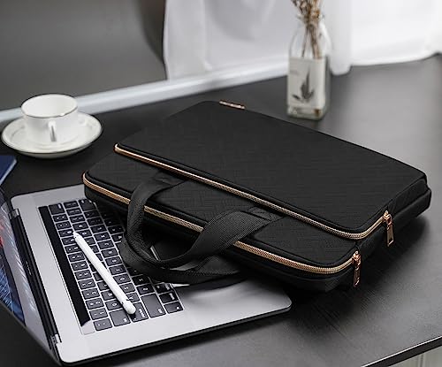 KIZUNA Laptop Sleeve Case 14 Inch Computer Carrying Handbag for 15" MacBook air M2 2023/Lenovo Flex 14/IdeaPad Flex 5/15.4 MacBook Pro/HP EliteBook 840 G5/HP Pro 14 G3/Dell Latitude/Surface Laptop 3