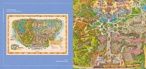 Maps of the Disney Parks: Charting 60 Years from California to Shanghai (Disney Editions Deluxe)