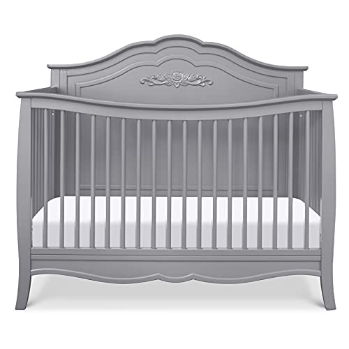 DaVinci Fiona 4-in-1 Convertible Crib in Grey, Greenguard Gold Certified