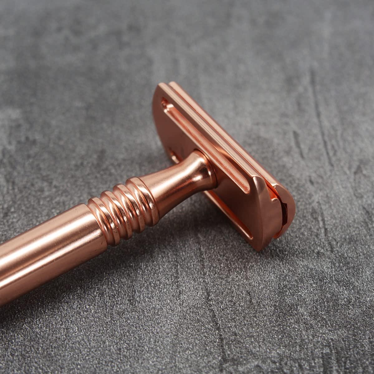 Double Edge Safety Razor With Blade, Eco Friendly Razor, Classic Metal Single One Blade Razor Fits All Double Edge Razor Blade, Manual Shaver Reusable DE Razor