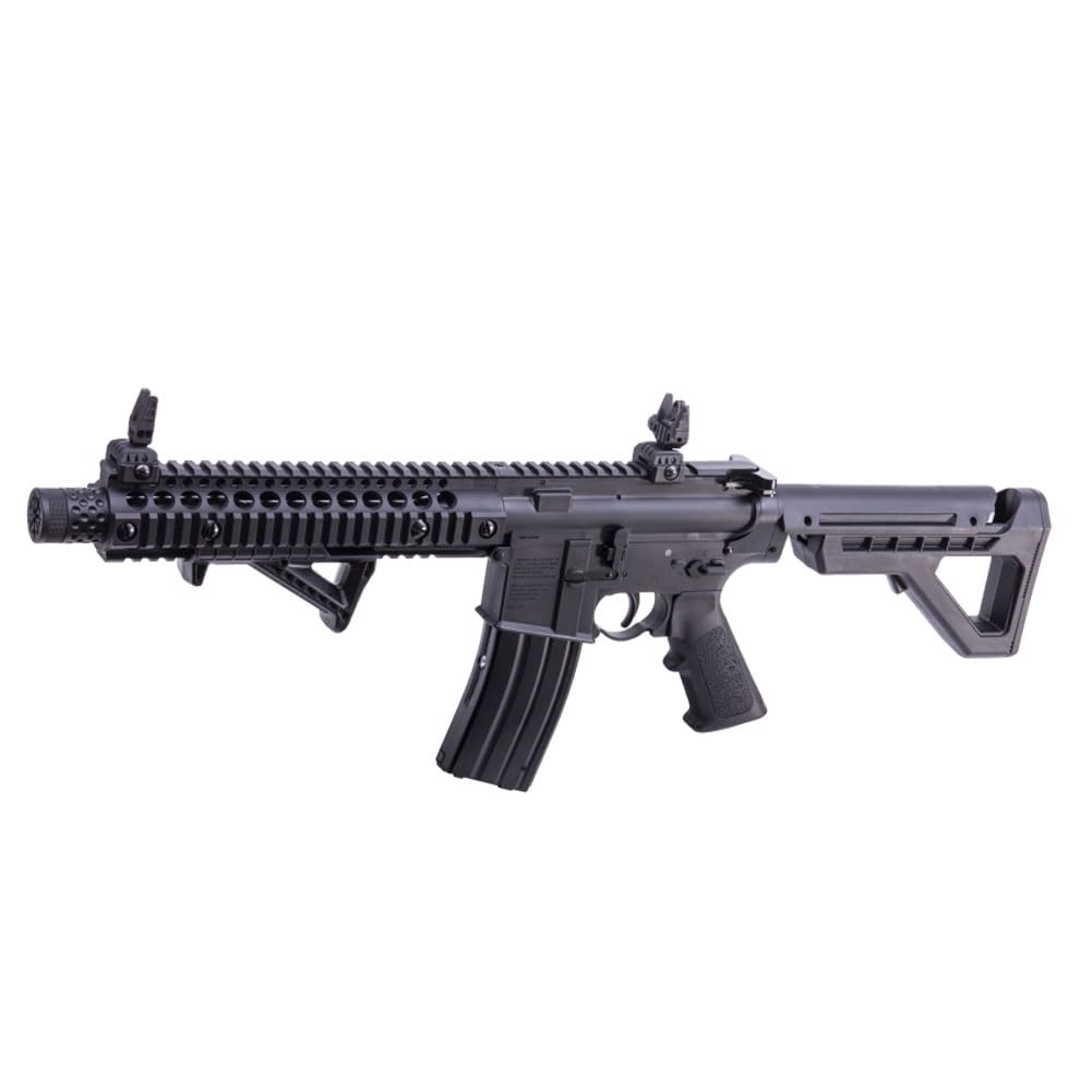 CROSMAN DPMS SBR CO2 BB Air Rifle with Dual Action Capability with Free mag