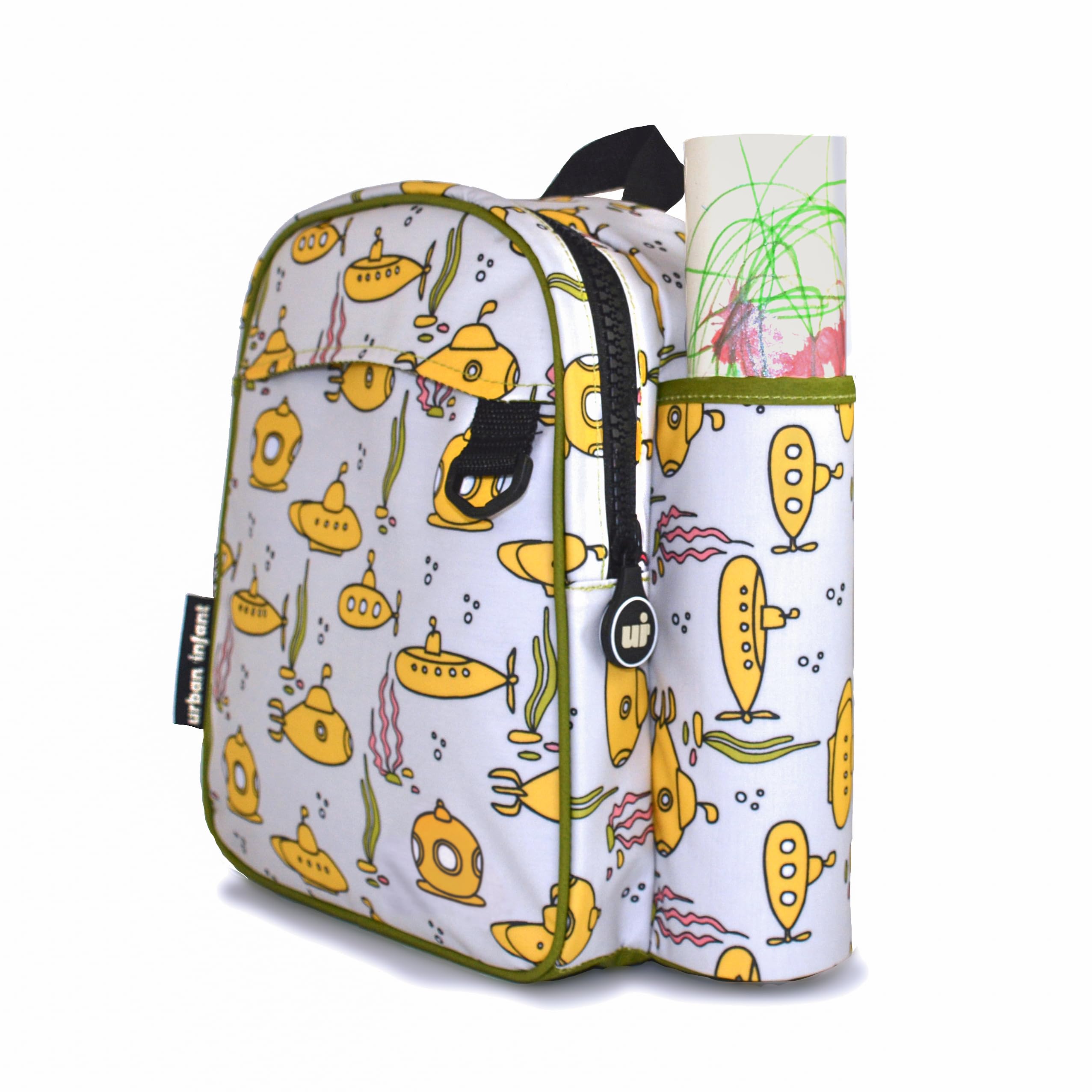 Urban Infant Personalized Toddler Backpack – Ideal for Preschool and Daycare – Boys and Girls – Submarines