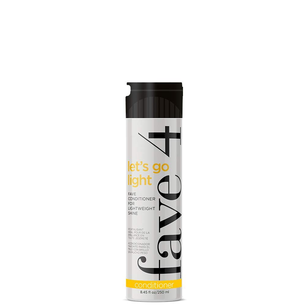 fave4 hair Shampoo and Conditioner Set - Hydra Help Moisturizing Shampoo + Let's Go Light Conditioner for Dry, Damaged and Frizzy Hair, 8.5 fl oz