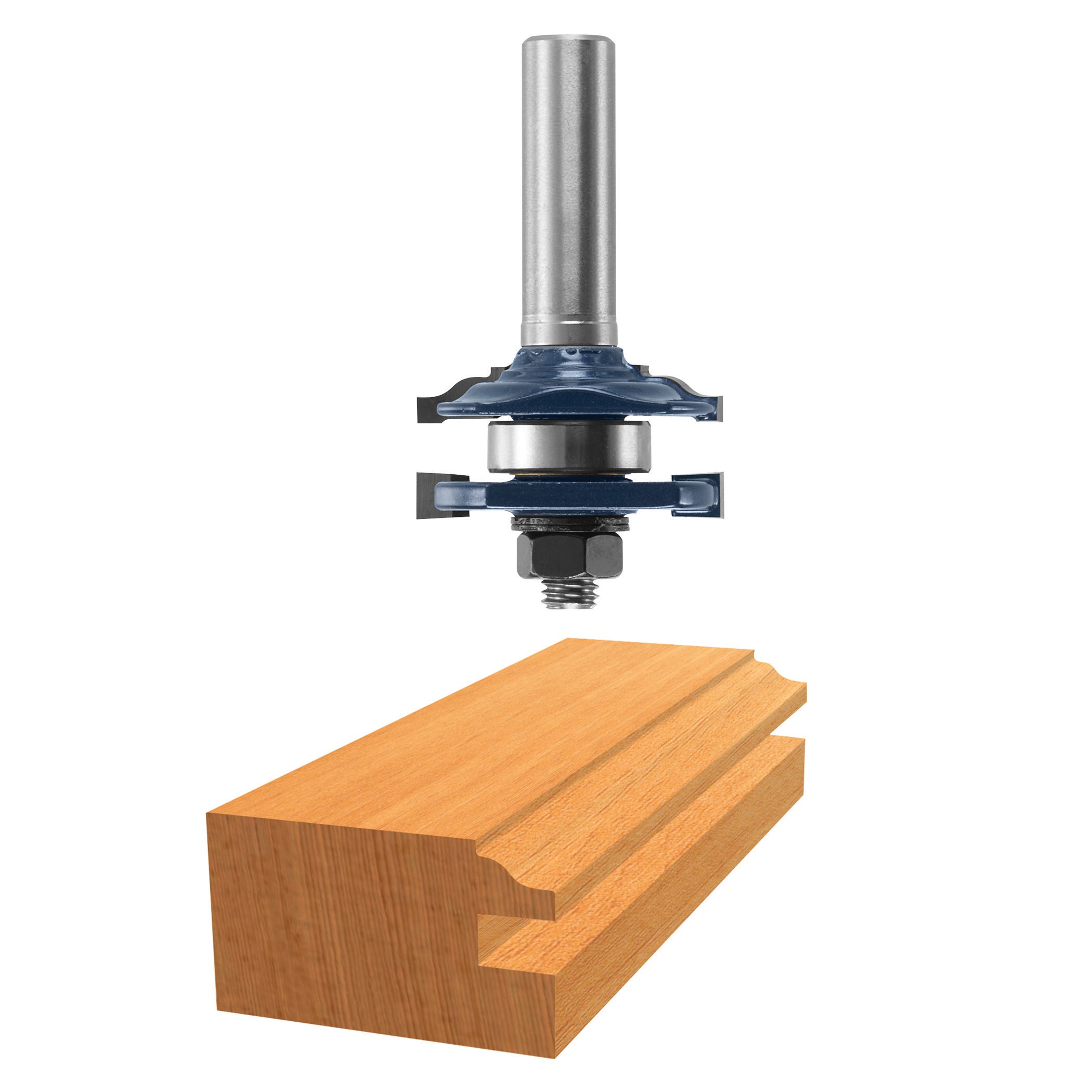 BOSCH 85627M 1-5/8 In. x 13/16 In. Carbide Tipped Ogee Rail Bit