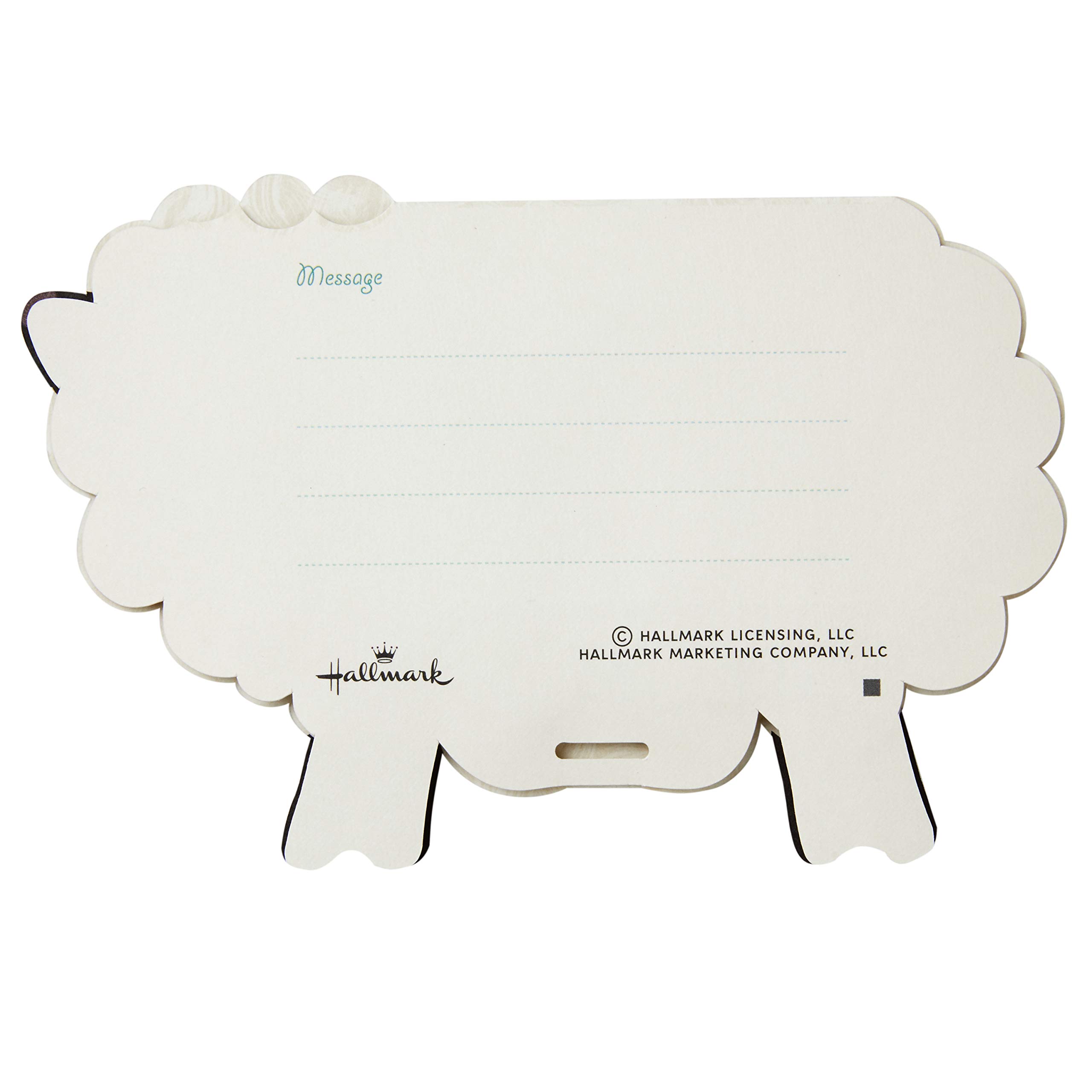 Hallmark Pop Up Birthday Card (3D Honeycomb Sheep), 599RZQ1001