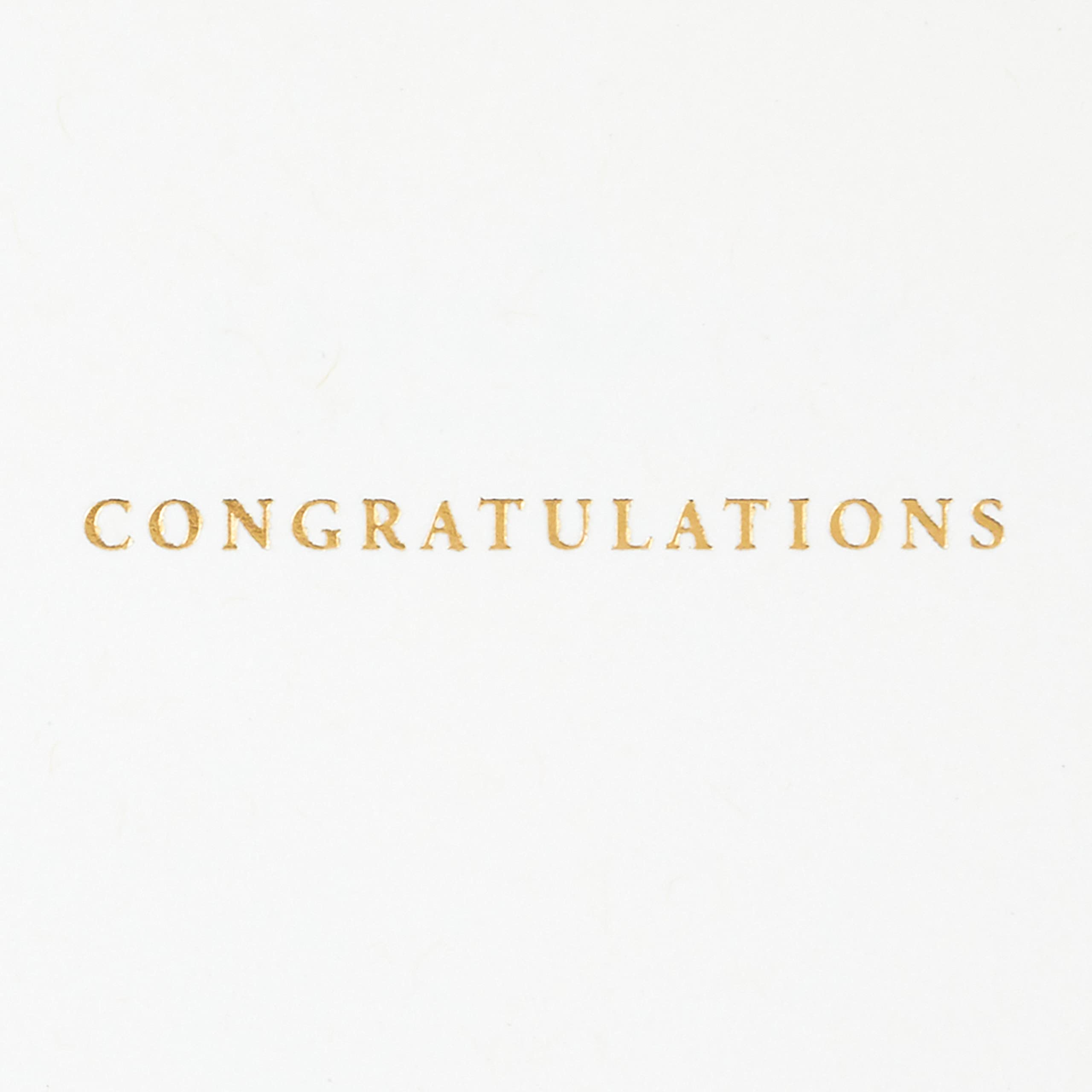 Hallmark Signature Wedding Card, Bridal Shower Card, Engagement Card (Ever After)