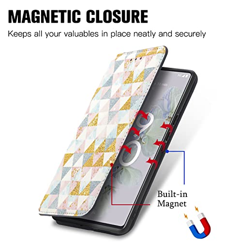 HUANGTAOLI Flip Case for Oppo Find X2 Neo, Built-in Magnetic Closure with Card Slots Phone Cover for Oppo Find X2 Neo