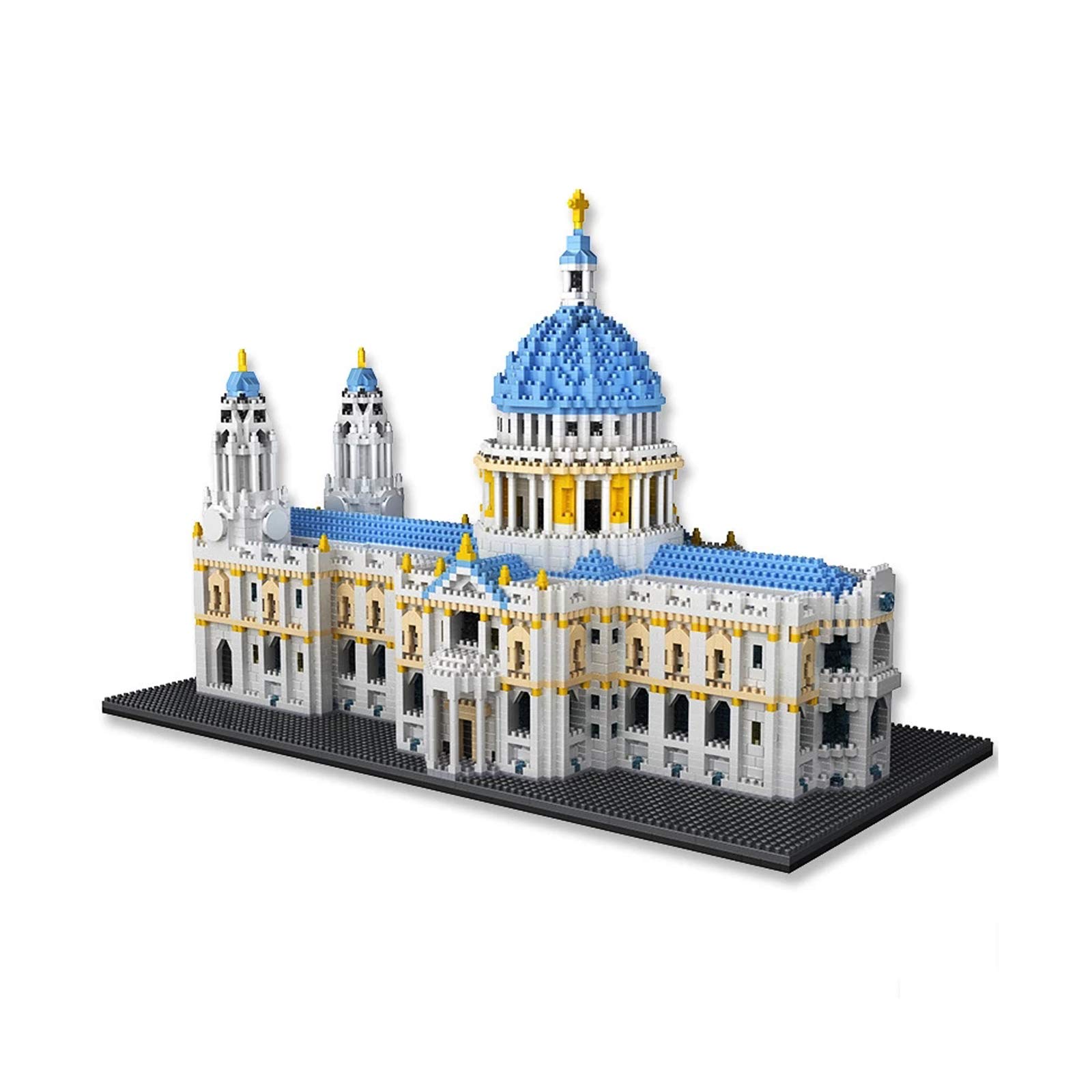 St.Paul's Cathedral Castle Collection Famous Architecture Model Building Block Set (7053pcs ) Micro Mini Bricks Toys Gifts for Kids and Adults