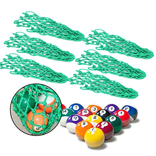 ENZZ Pool Table Pockets, Durable Sturdy Stylish Billiards Net Bags for Billiard Clubs or Other Leisure and Entertainment Places for Billiard Tables