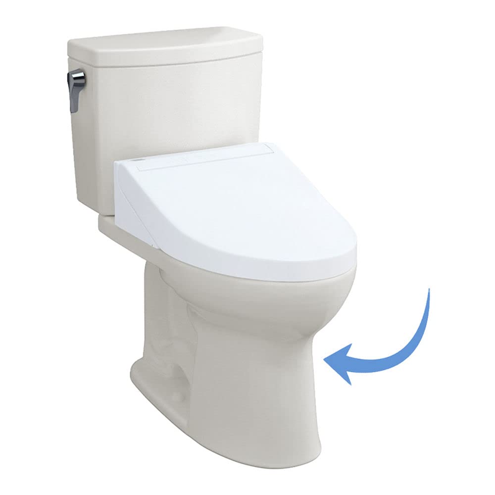 TOTO C454CUFGT40#11 Toilets and Bidets, Colonial White