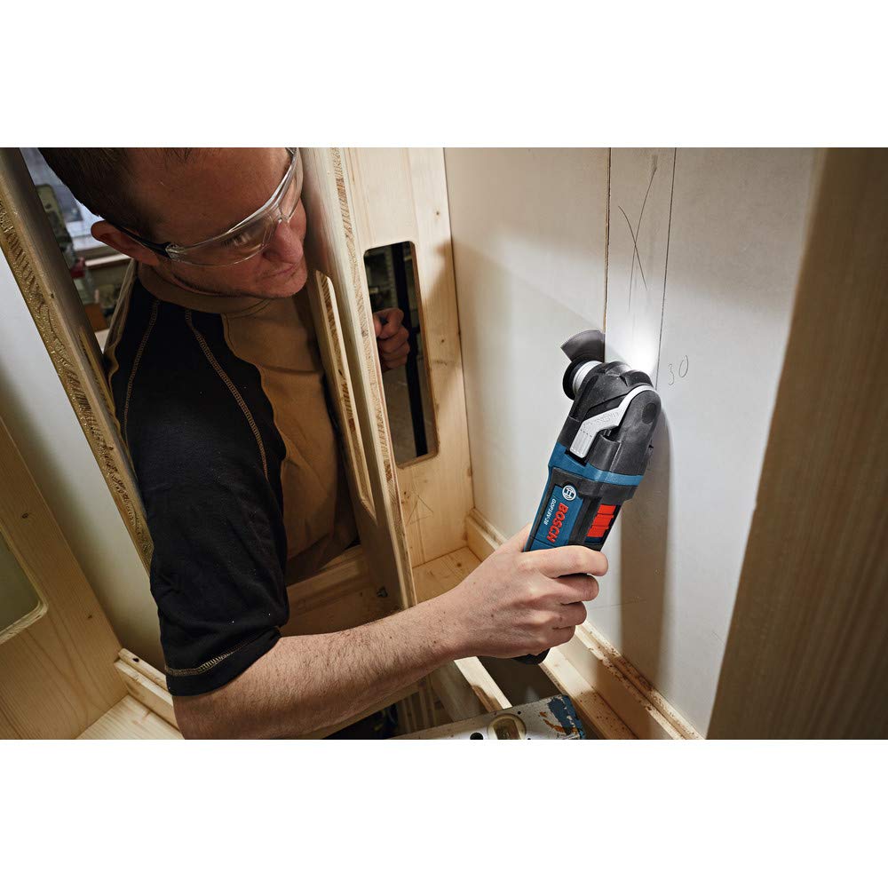 Bosch GOP18V-28N-RT 18V EC Cordless Lithium-Ion Brushless StarlockPlus Oscillating Multi-Tool (Tool Only) (Renewed)