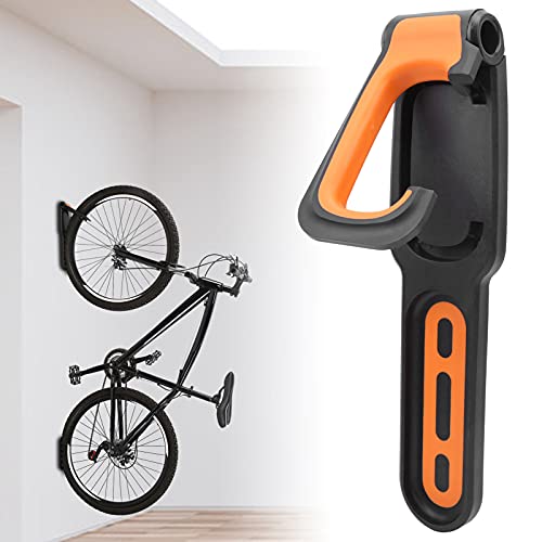 Coohil Bike Wall Hook Mounted Storage Rack Hanger Parking Buckle for Mountain Road Bicycle Bicycle Hanger Storage System Vertical Hanging for Bicycle Shop Display