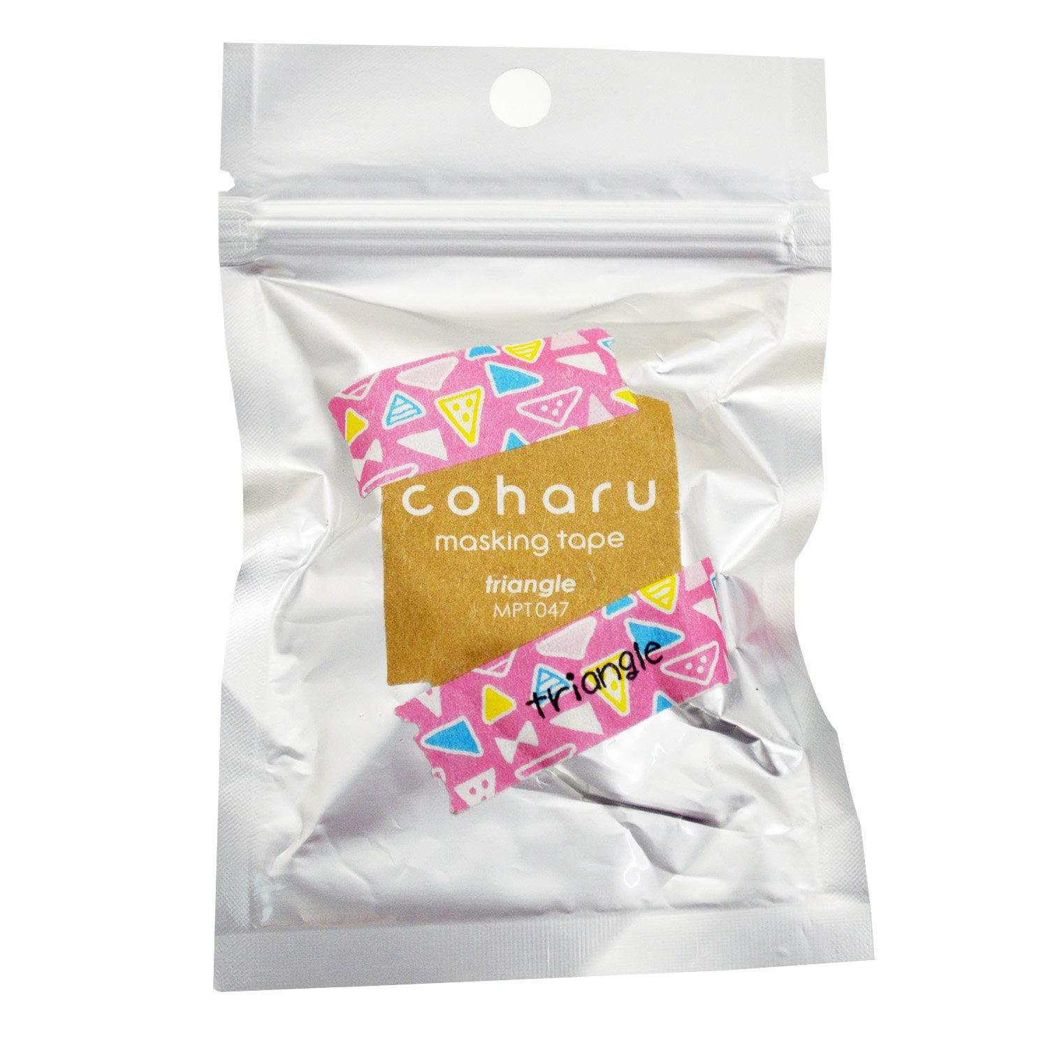 COHARU Thermal Paper Masking Tape, Candy Pink