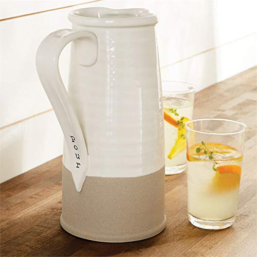 Mud Pie Pour Stoneware Pitcher
