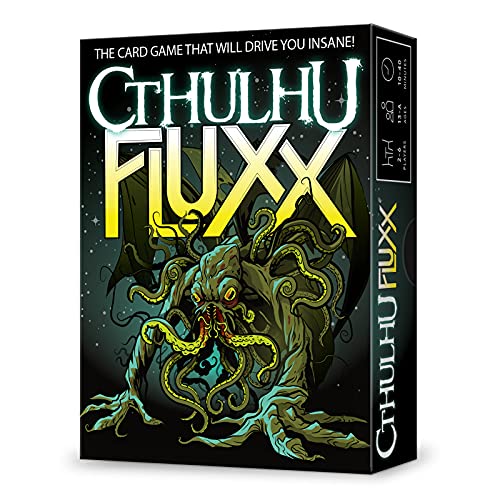Looney Labs Cthulhu Fluxx Card Game - Dive into The Mysterious World of Cthulhu