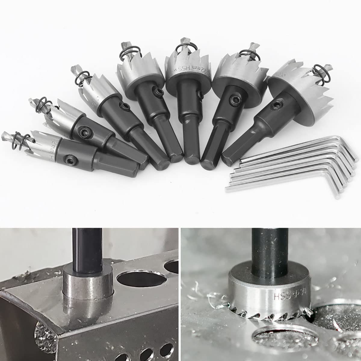 Drill Bit ZCZQC 5/8 Inch (16mm) High Speed Steel Annular Cutter