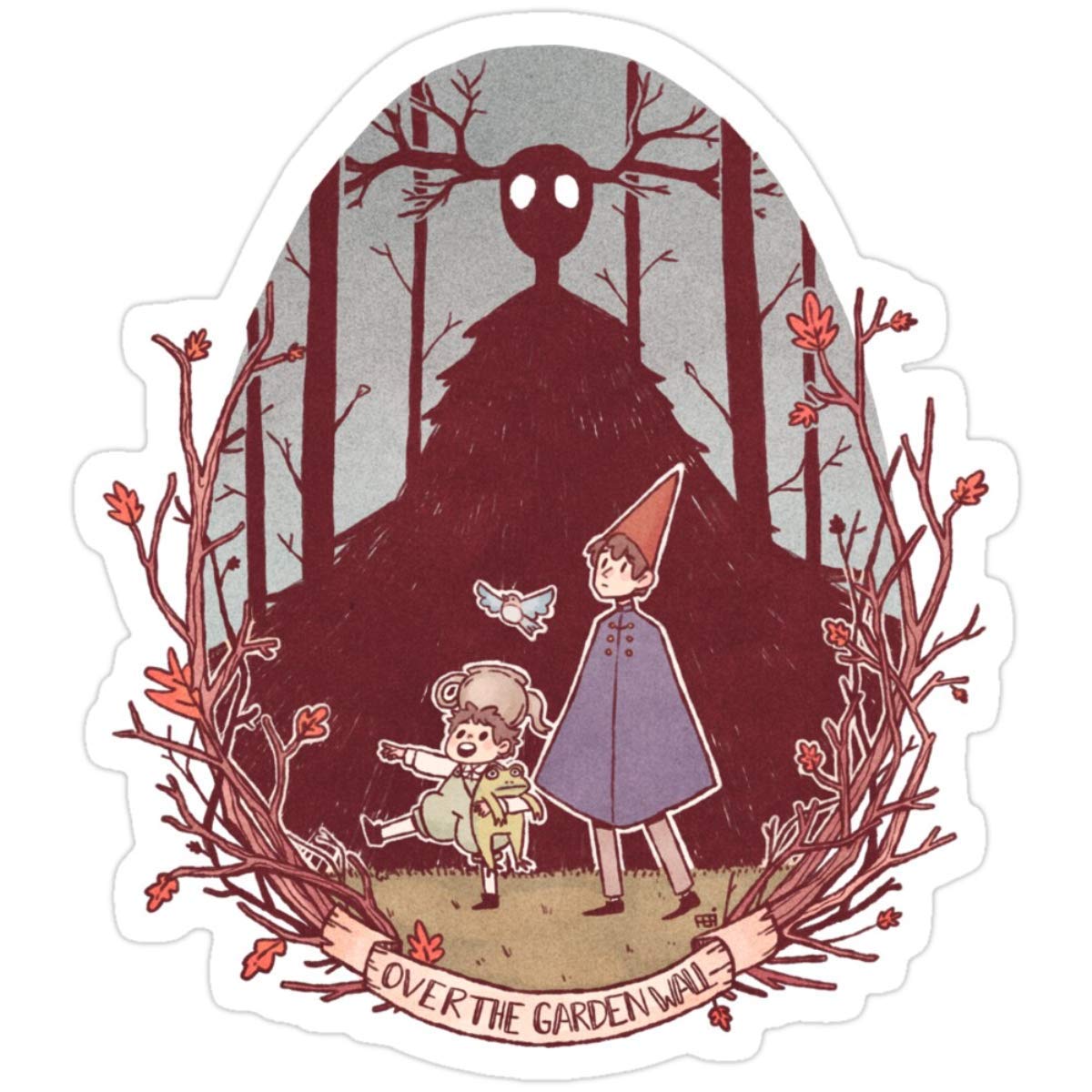 Stickers Over The Garden Wall 3x4 Inch (3 Pcs/Pack) Car Decals