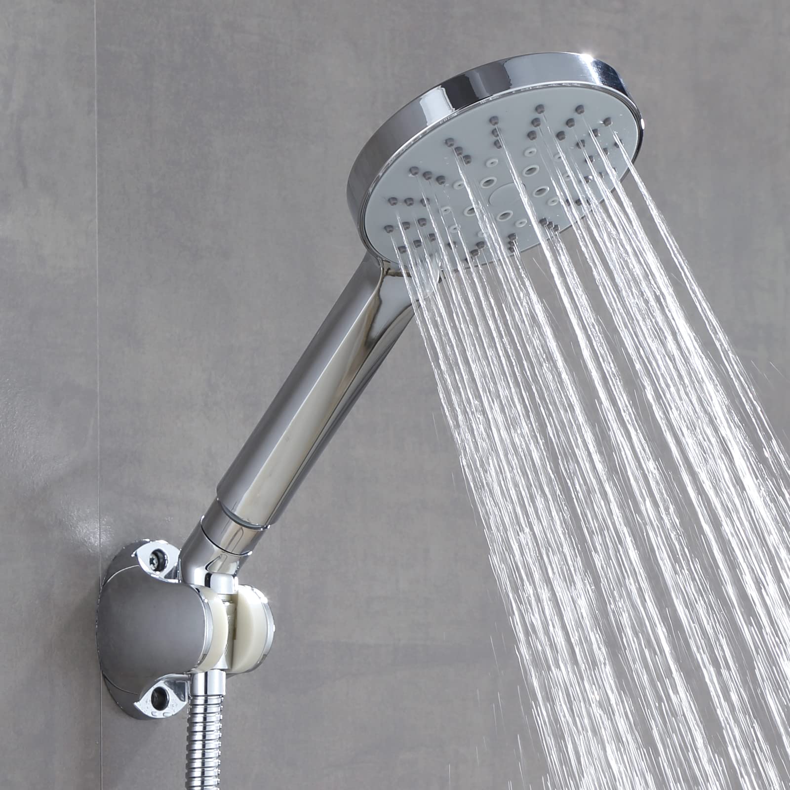 LUOFANT Shower Head Elbow Adapter, Shower Arm Elbow Adapter for Hand Showers and Wall-mounted Showers,Shower Arm Extension (135degree)