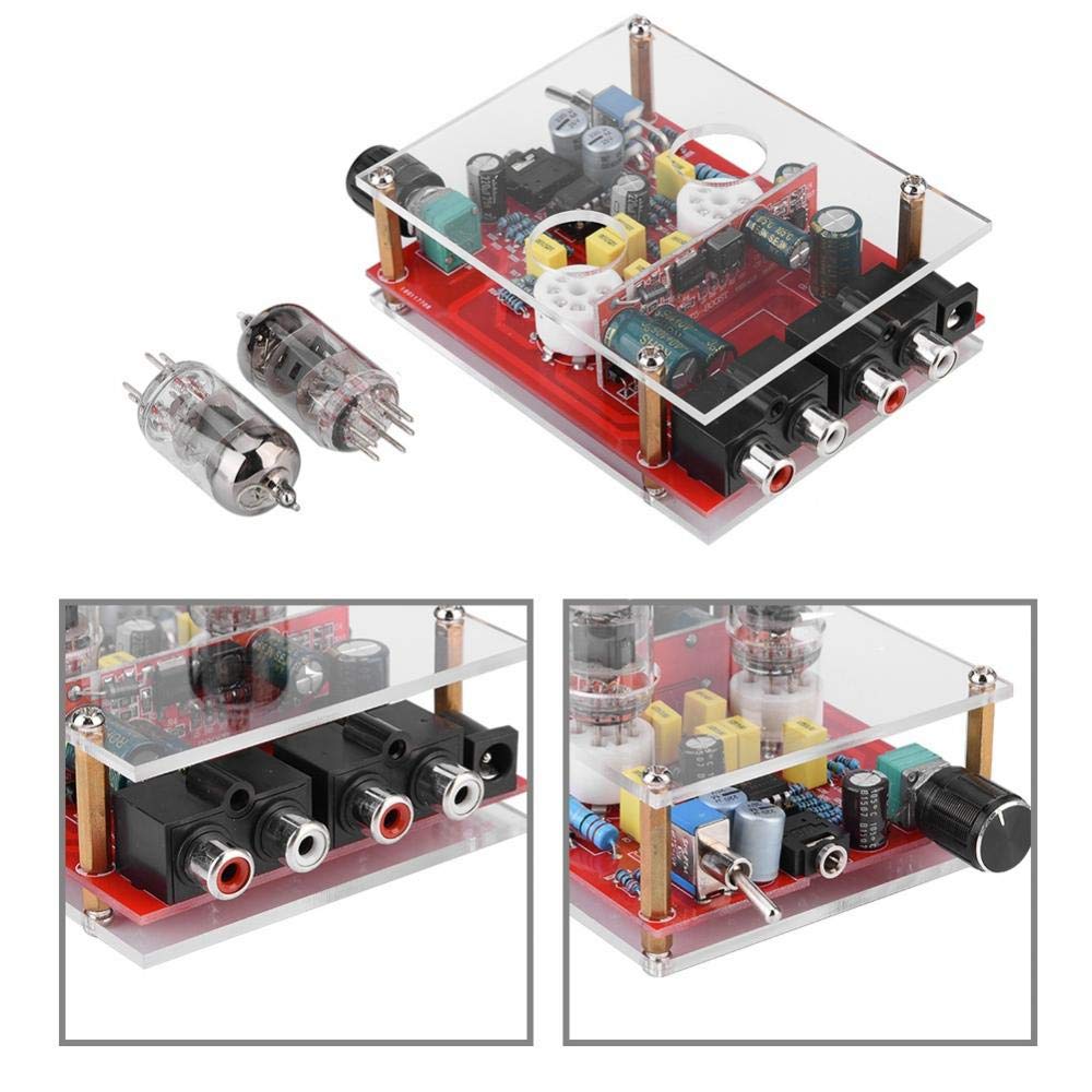 Socobeta Preamplifier Preamp Tube Board DIY Kit 6J1 Preamp Tube Board Preamplifier Headphone Amplifier