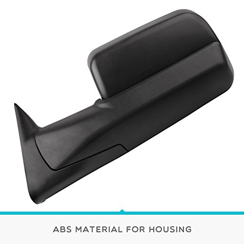 YITAMOTOR Towing Mirrors Compatible with Dodge Ram, Manual Flip Up Folding with Support Brackets Tow Mirrors, Replacement for Dodge Ram 1994-2001 1500, Ram 1994-2002 2500 3500 Truck