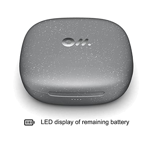Oladance Open Ear Headphones Travel Charging Case - Extra 78.4 Hours Playtime with Built-in 2550mAh Large Capacity Battery, Protective Smart Case for Travel and Outdoor Activities- Grey(No Earbuds)