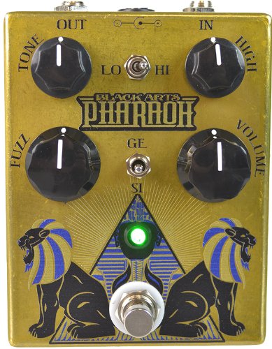 Black Arts Toneworks Pharaoh Fuzz Pedal (Gold) w/ 3 Cables