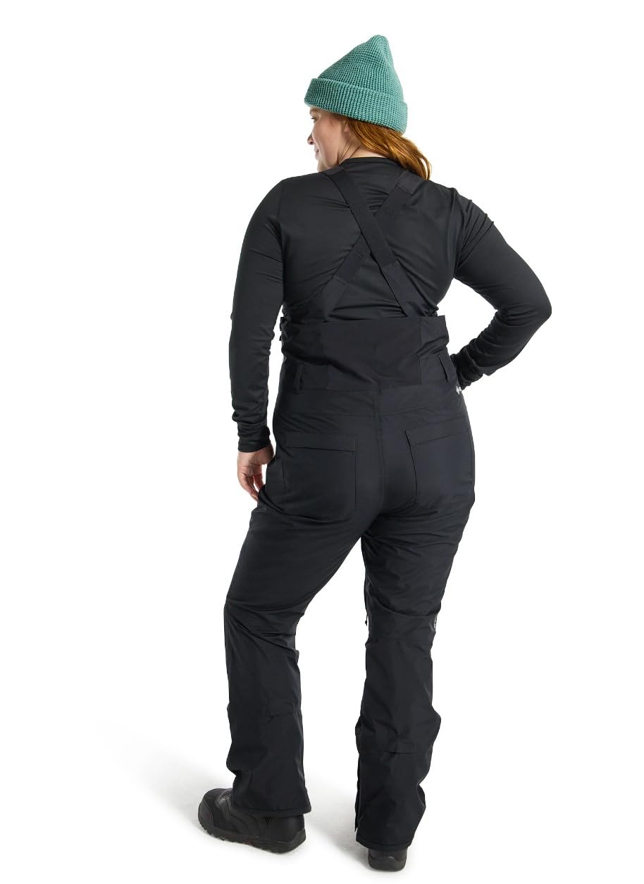 Burton Womens Gore-Tex Avalon Bib Pant, True Black, Medium