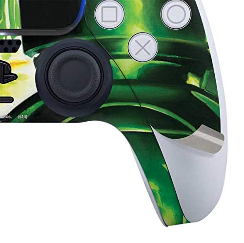 Skinit Decal Gaming Skin Compatible with PS5 Digital Edition Console + Controller - Officially Licensed Warner Bros Green Lantern Lamp Design