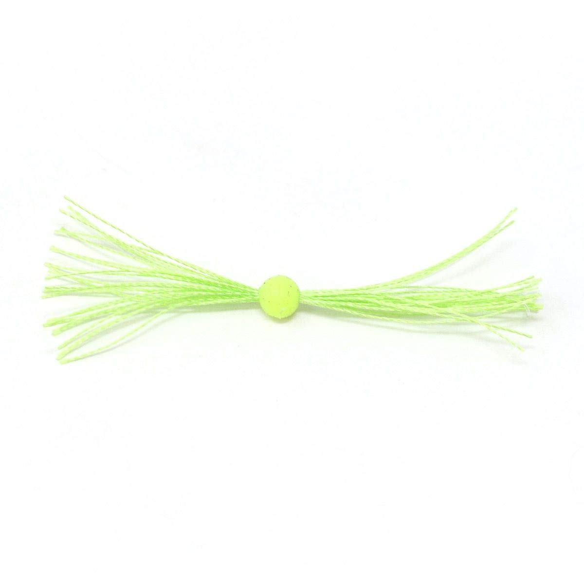 Clam Corporation 15624 Silkie Jig Trailer, 1 1/2"", Chartreuse, Multi, one Size