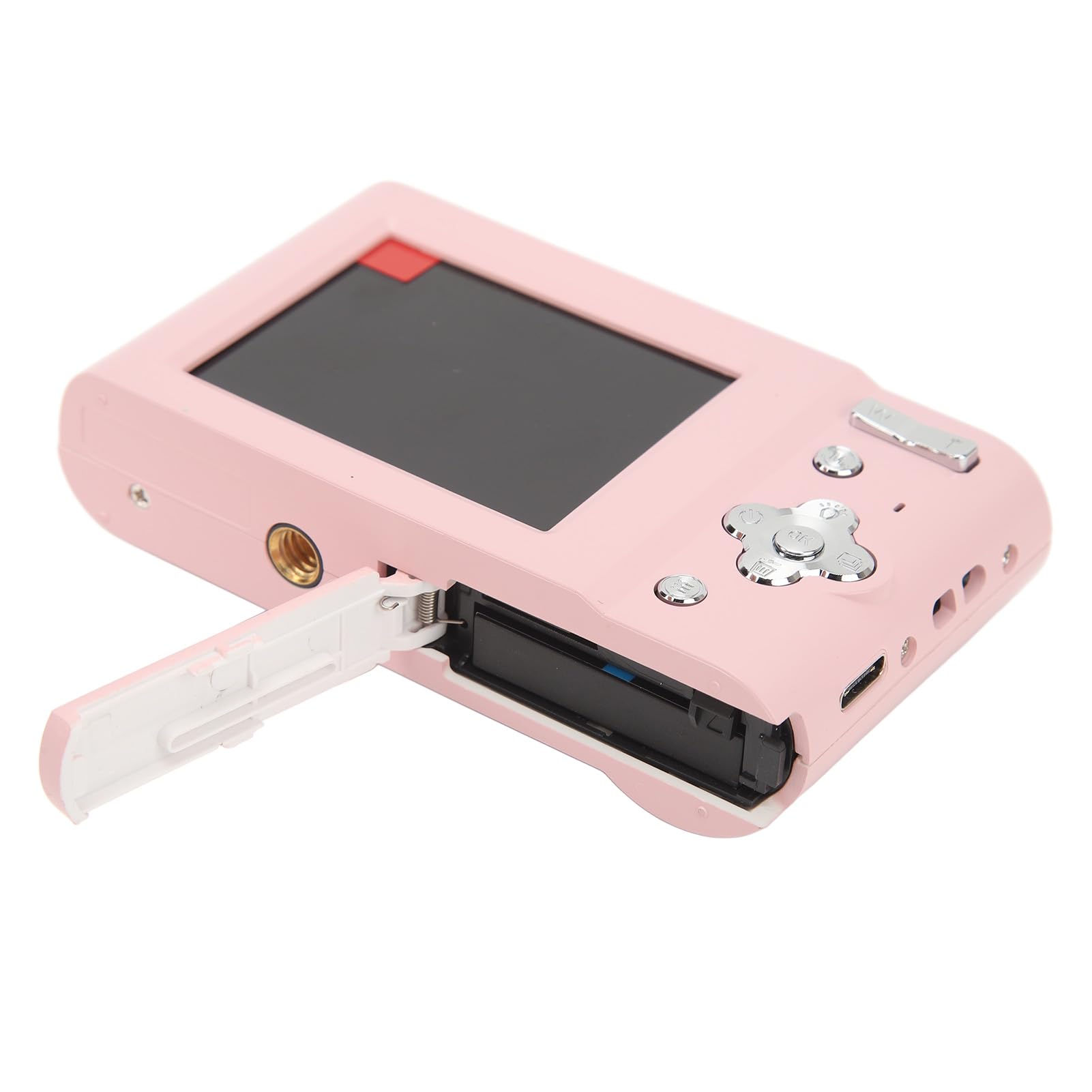 Compact Digital Camera, 44MP Auto White Balance, 16:9 Image Ratio, Vlogging Camera, Auto Focus, 2.4 Inch IPS Screen, Portable for Travel