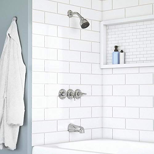 Glacier Bay Aragon 3-Handle 1-Spray Tub and Shower Faucet in Chrome (Valve Included)