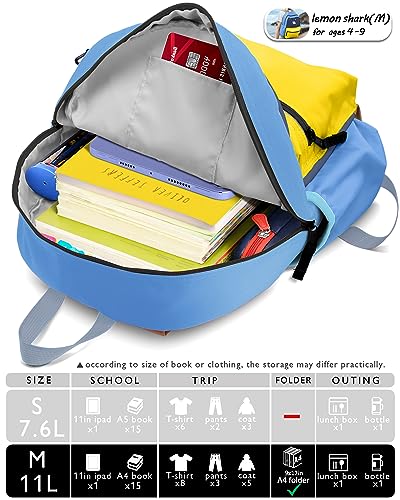 Kids Backpacks For Girls Boys, Backpack Kindergarten Elementary School, Bookbag Backpack For Kids, For School & Travel, Small Kids Child Toddler Backpack, 13" H, For Kids 4-9 Medium