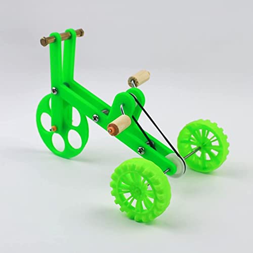 ECOABS Bird Intelligence Training Toy, Parrot Puzzle Bicycle Toy for Small Medium Bird, Parrot Educational Table Top Trick Prop Toy, Bird Foot Talon Toy for Lovebird Conures Parakeet