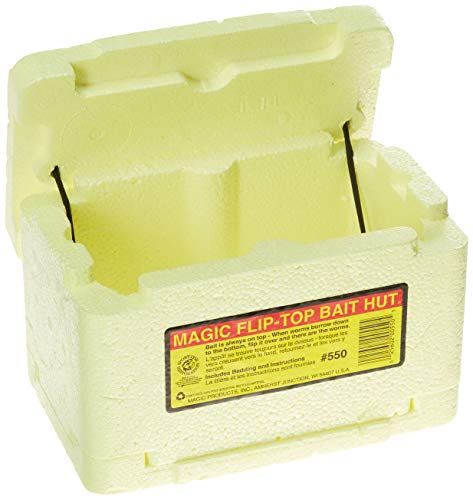 Magic Products Magic Flip Top Bait Box, Brown